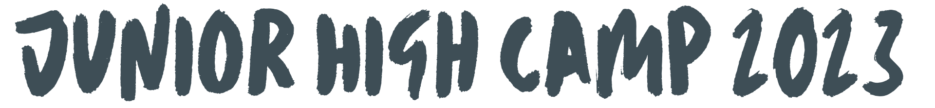 Junior High 2023 – Sylvan Hills Christian Service Camp