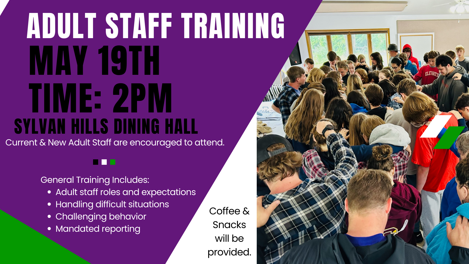 Adult Staff Training – Sylvan Hills Christian Service Camp