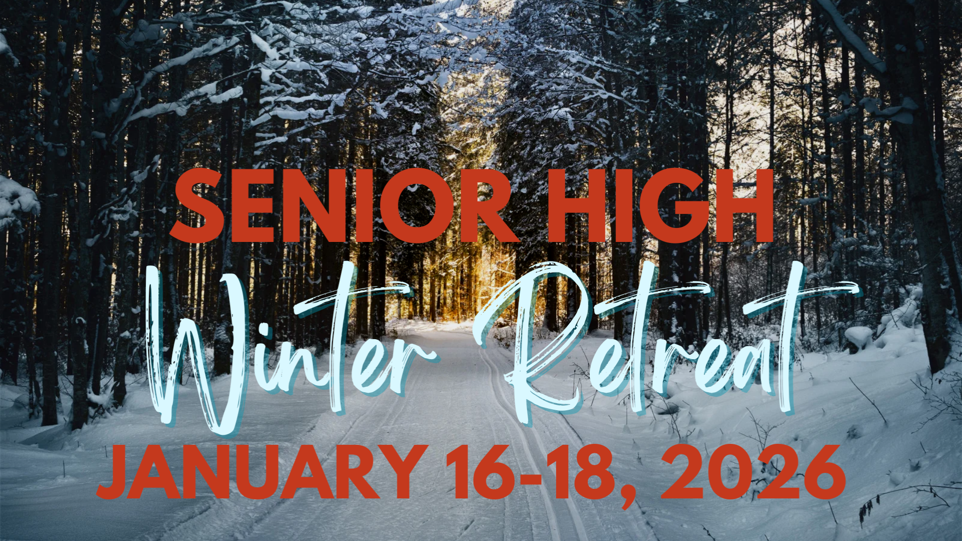 Winter Retreat 2026 – Sylvan Hills Christian Service Camp